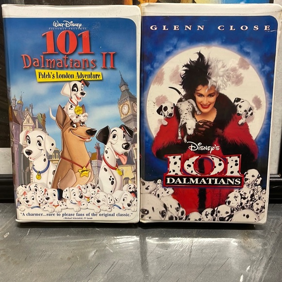 Disney | Other | Disney 1 Dalmatians And Disneys 101 Dalmatians Two ...